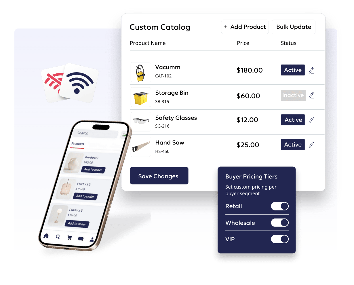 Wholesale Ordering Platform for B2B | OrderEase