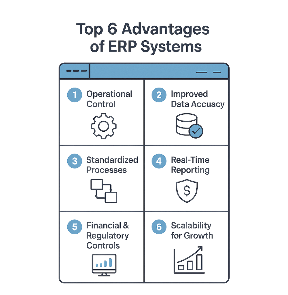 Advantages and Disadvantages of ERP Systems